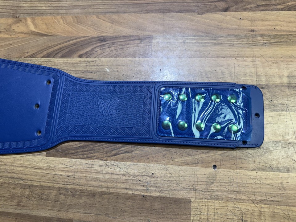 WWE Shop Blue Universal Championship Replica Title Belt Stock Strap | eBay