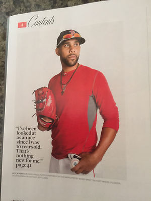 David Price the Red Sox issue The Improper Bostonian magazine 04/2016 ...