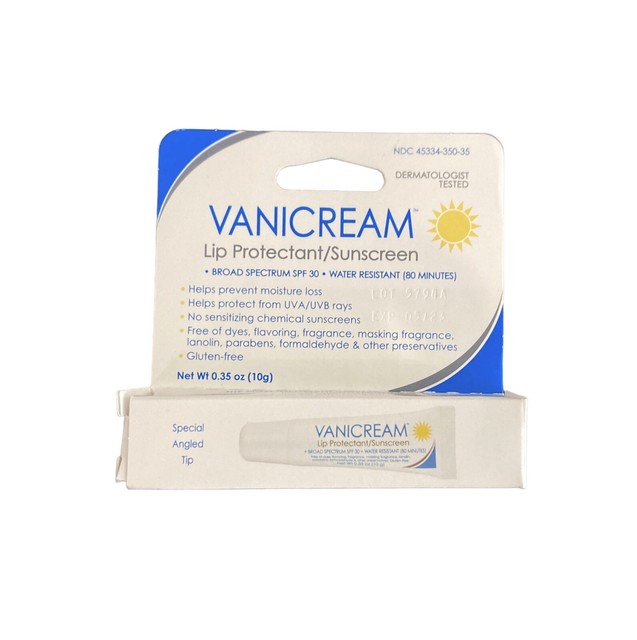 Vanicream SPF 30 Lip Protectant 0.35 Oz Tube for sale online | eBay