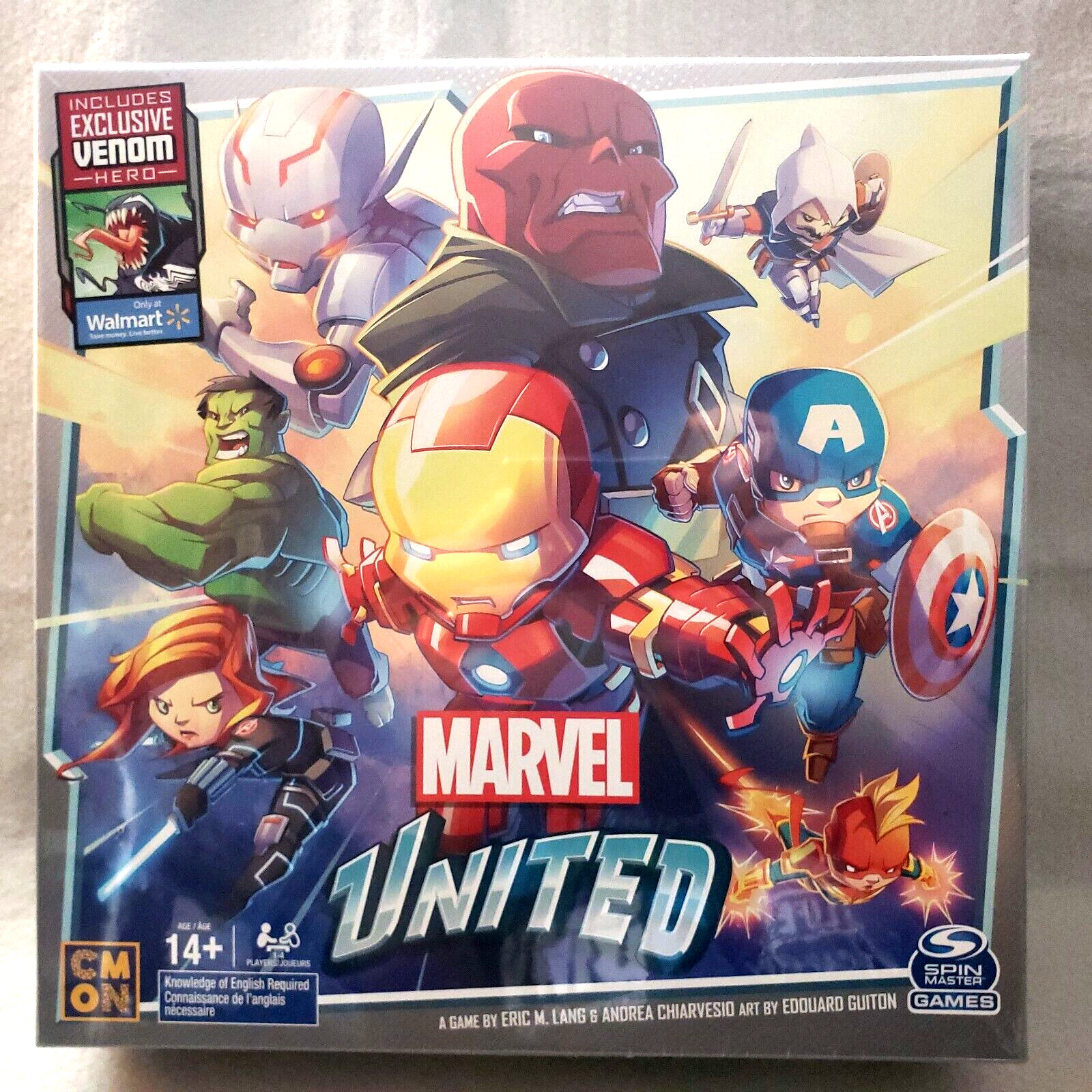 Marvel United Board Game Board