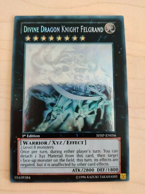 Divine Dragon Knight Felgrand SHSP-EN056 Ghost 1st | eBay Australia