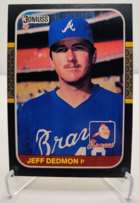 1987 Donruss #314 JEFF DEDMON Atlanta Braves Baseball Card | eBay