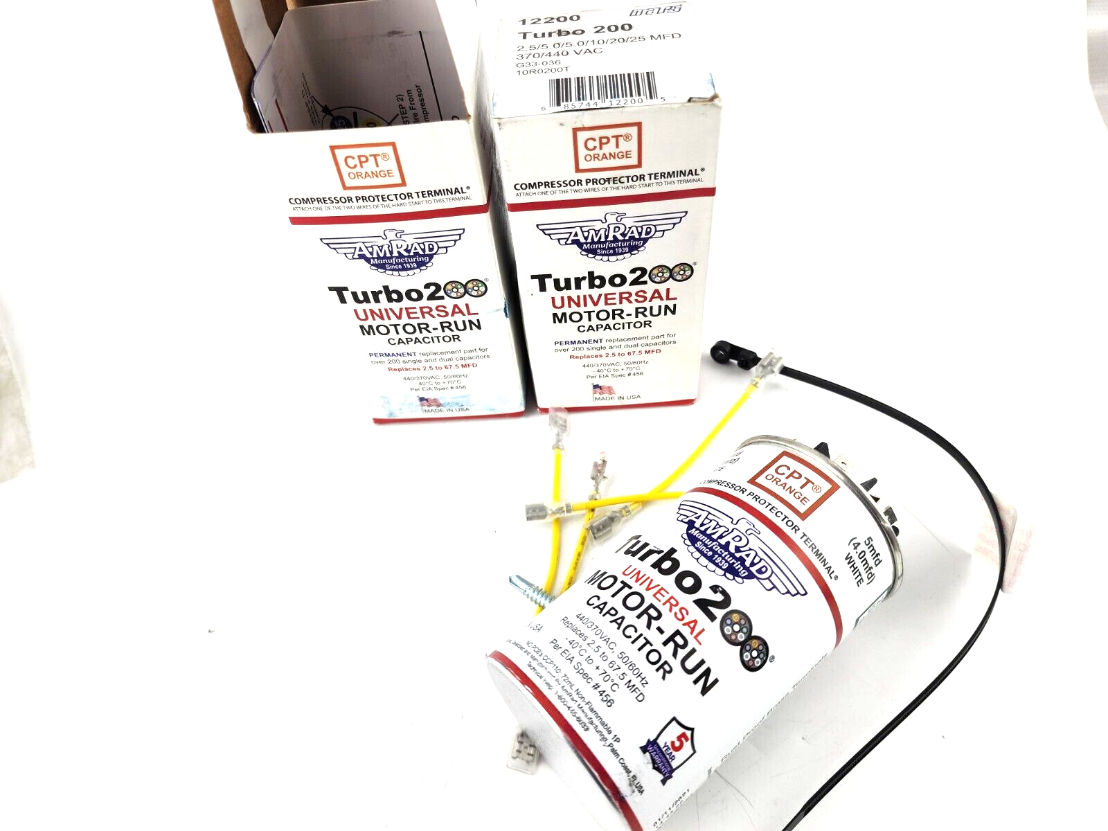 AmRad Turbo 200 Motor Run Capacitor for sale online | eBay