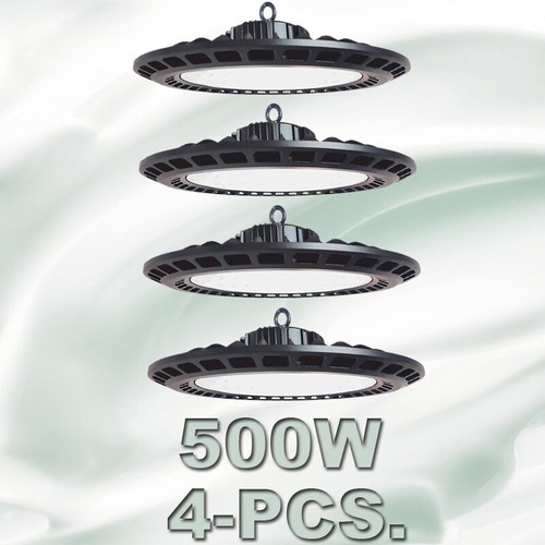 4 Pack 500 watt led high bay fixture Factory Warehouse Commercial Light ...