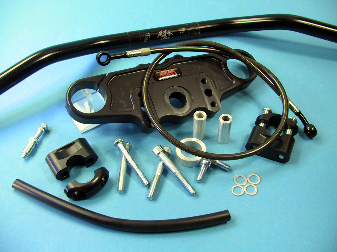 ABM Superbike Handlebar Kit SUZUKI SV 650 S (AV) | 99-02 | Black | eBay