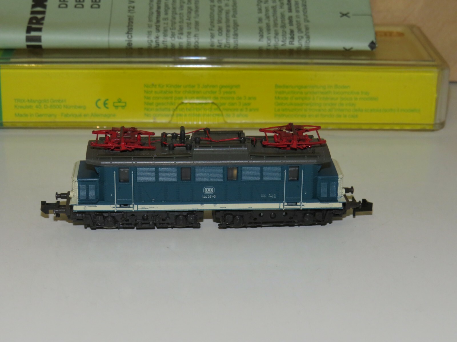 Minitrix 12858 E-lok BR 144 021-3 DB Spur N | Compra online en eBay