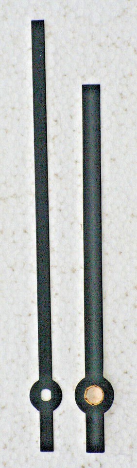 Straight Clock Hands For UTS German Quartz Movements with Euro Eye ...