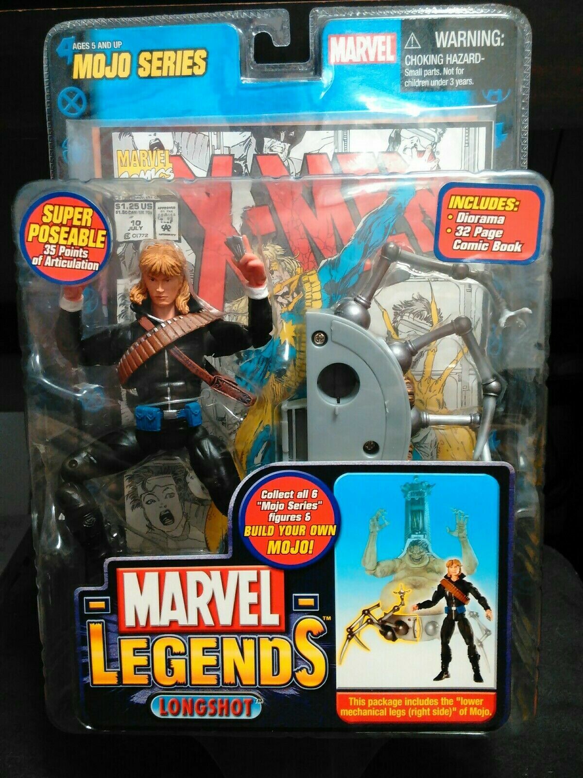 Marvel Legends Longshot Mojo Series 2006 Sealed And New | eBay