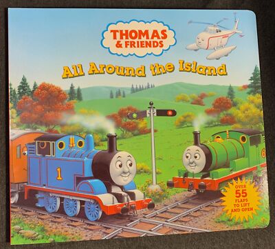 Thomas & Friends ALL AROUND THE ISLAND Lift-the-Flap Board Book, Rev W ...