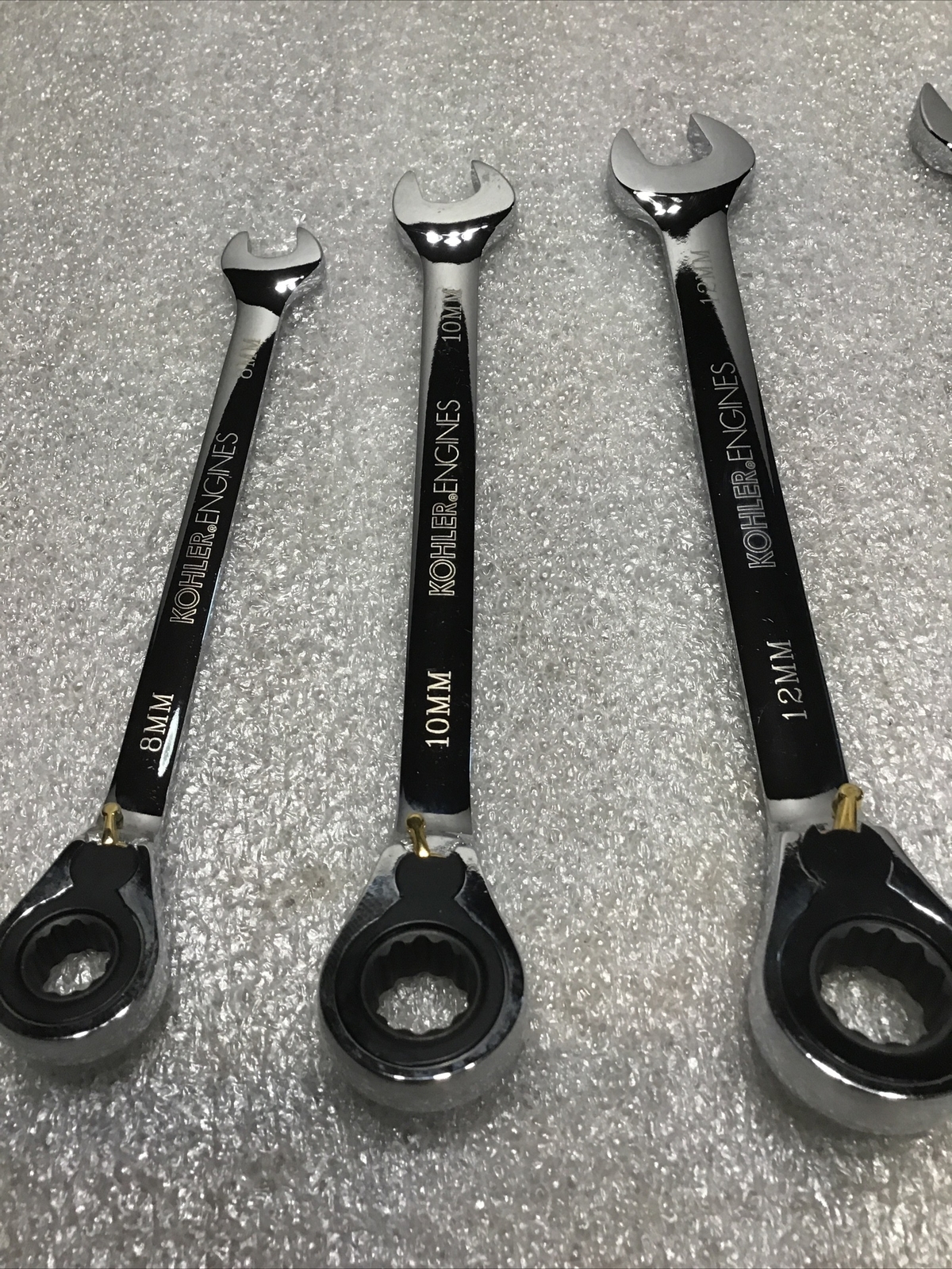 Kohler Engines E-Z Torq Spanner Set Of Metric Combination Ratcheting ...