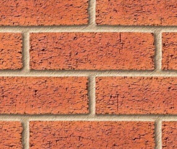 Bricks new hearted red russet 65mm facing bricks 30 packs available ...