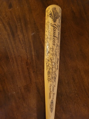 NY Yankees: Heavy Hitter, Engraved, 1996 World Series Baseball Bat ...