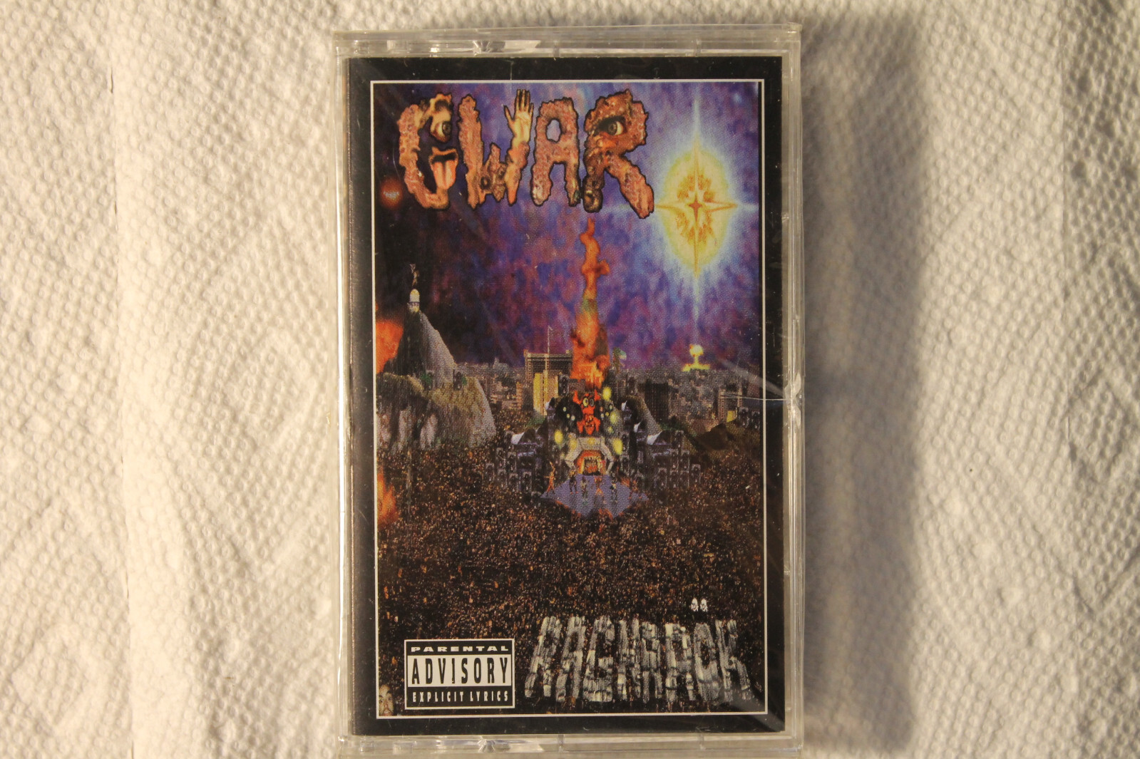 Gwar - Ragnarok US orig' SEALED Metal Blade cassette 1995 DEATH THRASH ...