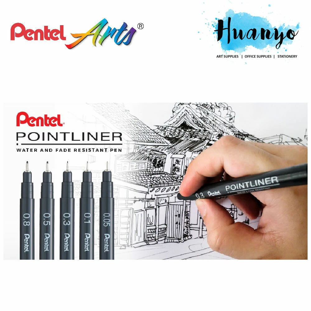 Pentel Pen Drawing