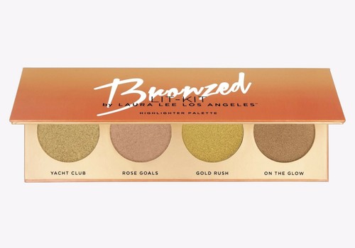 NEW LAURA LEE Bronzed Lit-Kit Highlighter Palette 4 Shades | eBay