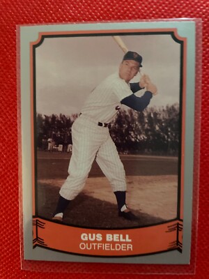 1988 PACIFICTRADING CARDS BASEBALL LEGENDS # 65 GUS BELL | eBay