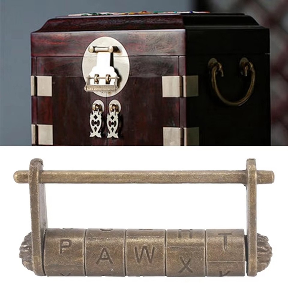 Antique Chinese Lock Combination Lock Decorative Lock Lock Lock ...