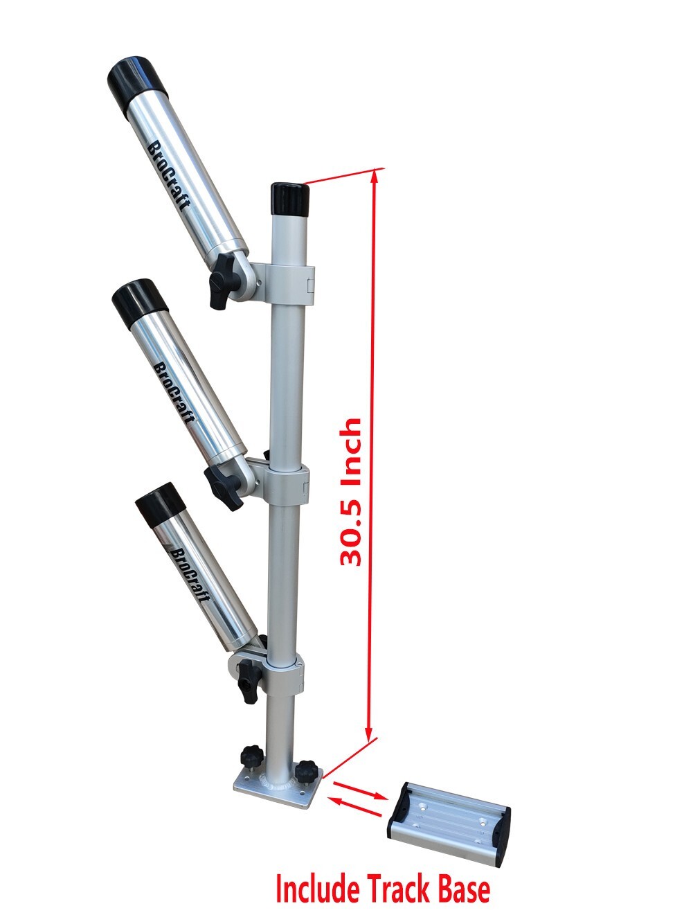 Brocraft Aluminum Trolling Rod Holder Tree / Boat Rod Tree / Rod Holder ...