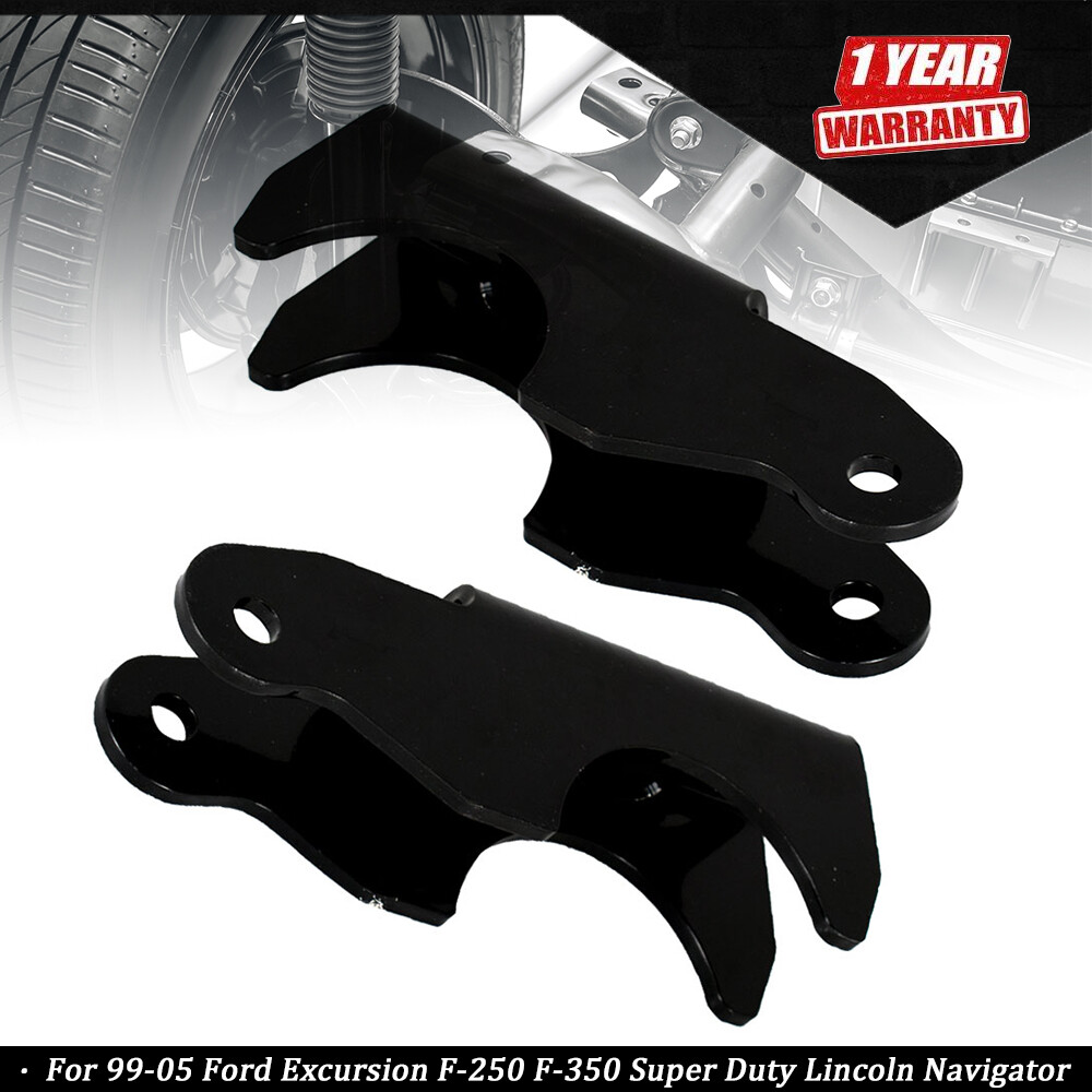 Fit For 99-05 Ford F250 F350 Super Duty LH & RH Rear Lower Shock Mounts ...