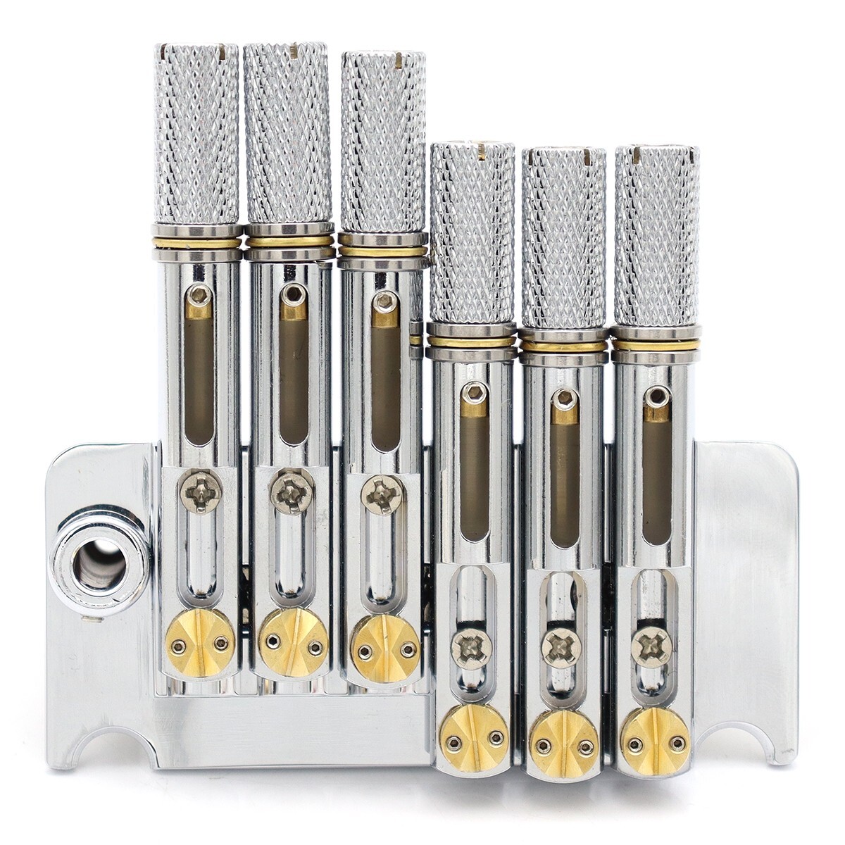 6 String Headless Electric Guitar Bridge Tremolo Bridge System Set ...