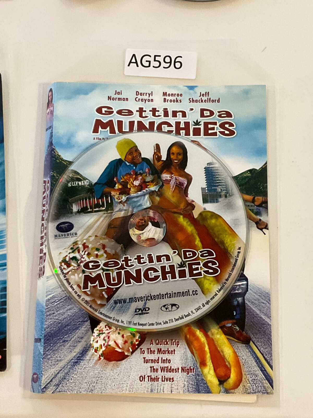 Gettin Da Munchies DVD No Case No Tracking #AG596 | eBay