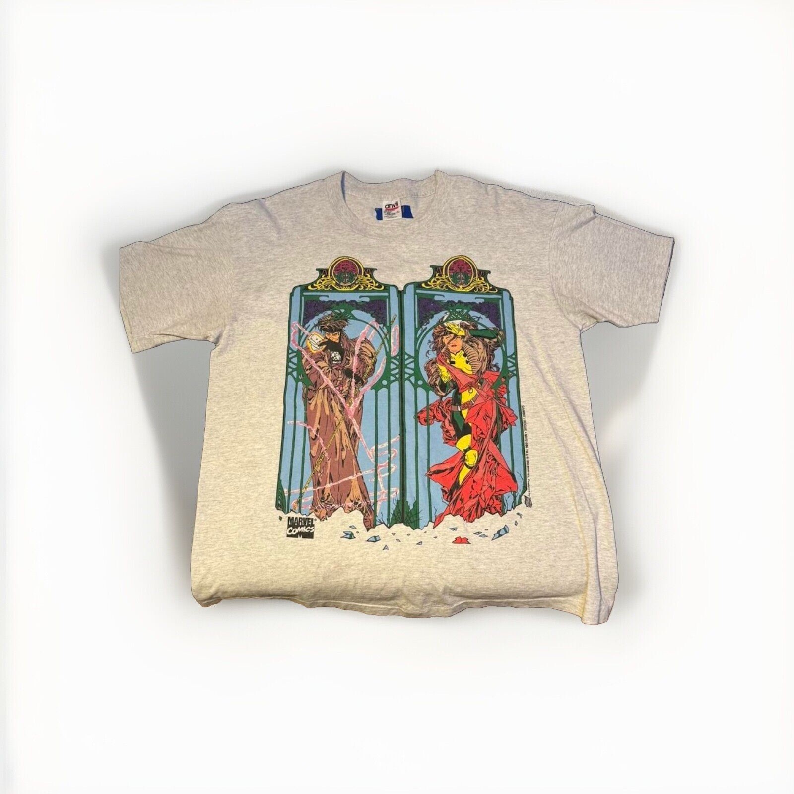 1995 X-men Gambit Rouge Art Nouveau Comic Images Vint… - Gem