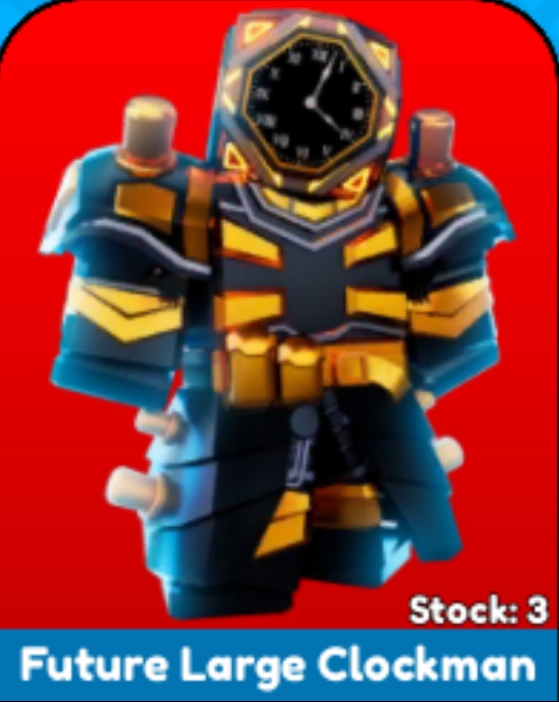 Future Large Clockman Toilet Tower Defense TTD | eBay