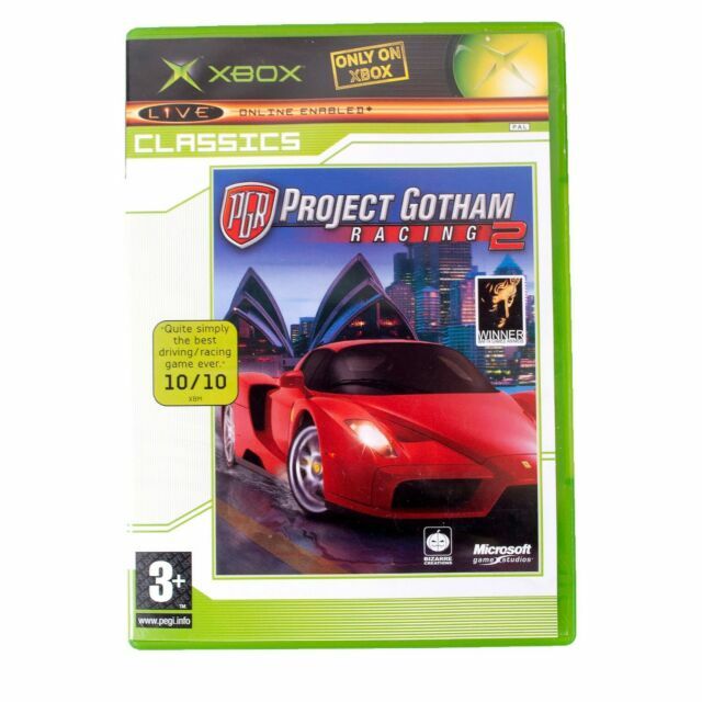 PGR Project Gotham Racing 2 for PAL Microsoft Xbox UK 2004 for sale ...