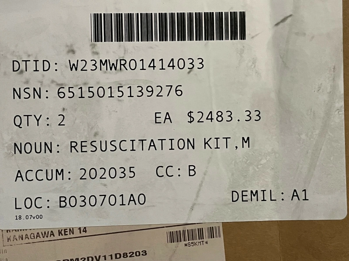 CAREFUSION Broselow/ Binkle Pediatric ALS Color-Coded, 47% OFF