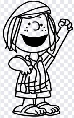 Peppermint Patty Vinyl Decal / Sticker 3" X 5" | eBay