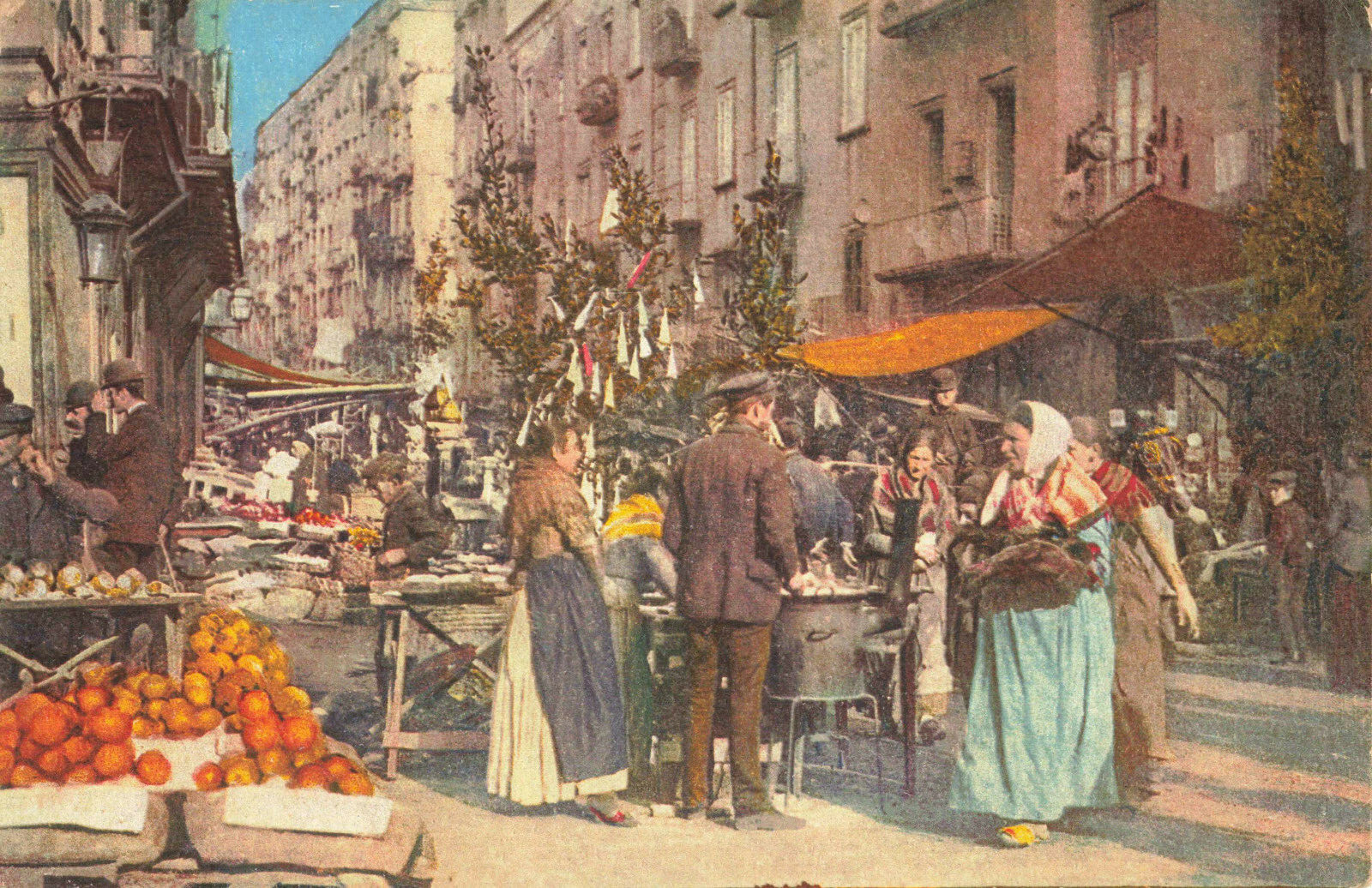 Postcard Costumi napoletani Neapolitan costumes | eBay