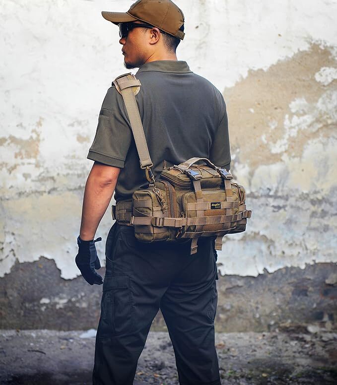 Tactical Shooting Range Duffle Bag Gun Case Big Firearm Carrying Ammo ...