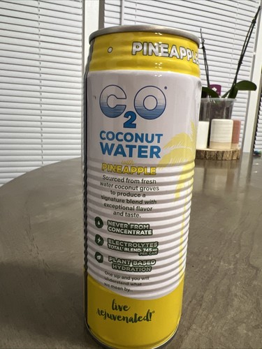 C2o Coconut Water With Pineapple Juice And Coconut Pulp - Case Of 12 - 17.5 Fz | eBay