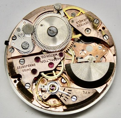 HAMILTON Masterpiece thin-o-matic 620 micro rotor movement only ...