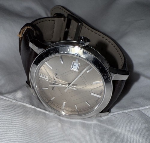 Burberry BU9011 Swiss Made Watch – Brown Leather, Sapphire Crystal, 50M ...