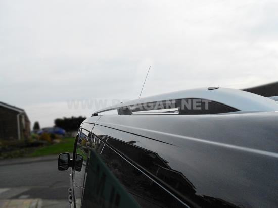 Toit Aluminium Rail Avec Porte Acier Embouts Pour citroen dispatch Swb ...