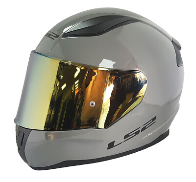 LS2 FF353 RAPID FULL FACE GRAY MOTORCYCLE HELMET NARDO GREY WITH ...
