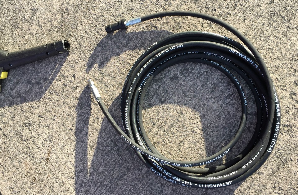 THE RAT - 10 Metre Karcher K pressure Washer Drain Sewer Cleaning Jetting Hose | eBay UK