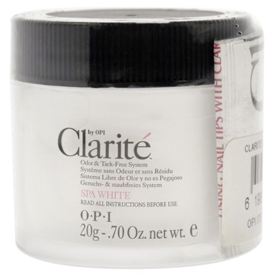 Pack of 2 Clarite Spa White Powder by OPI for Women - 0.7 oz Nail ...
