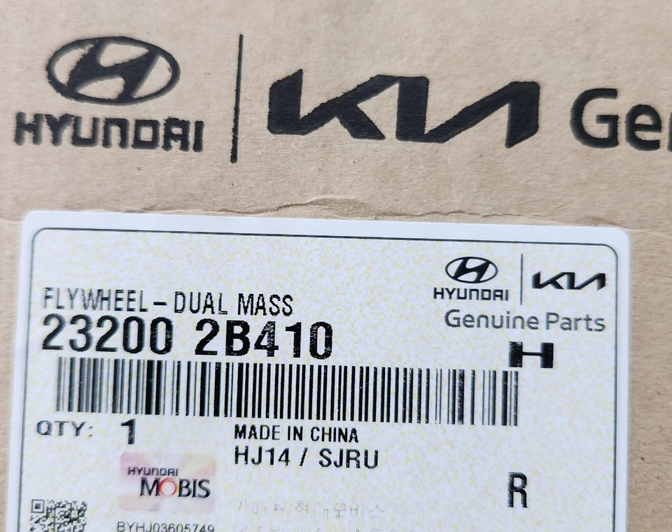 2012-2017 Hyundai Veloster Turbo OEM Flywheel Assy Dual Mass 23200 ...