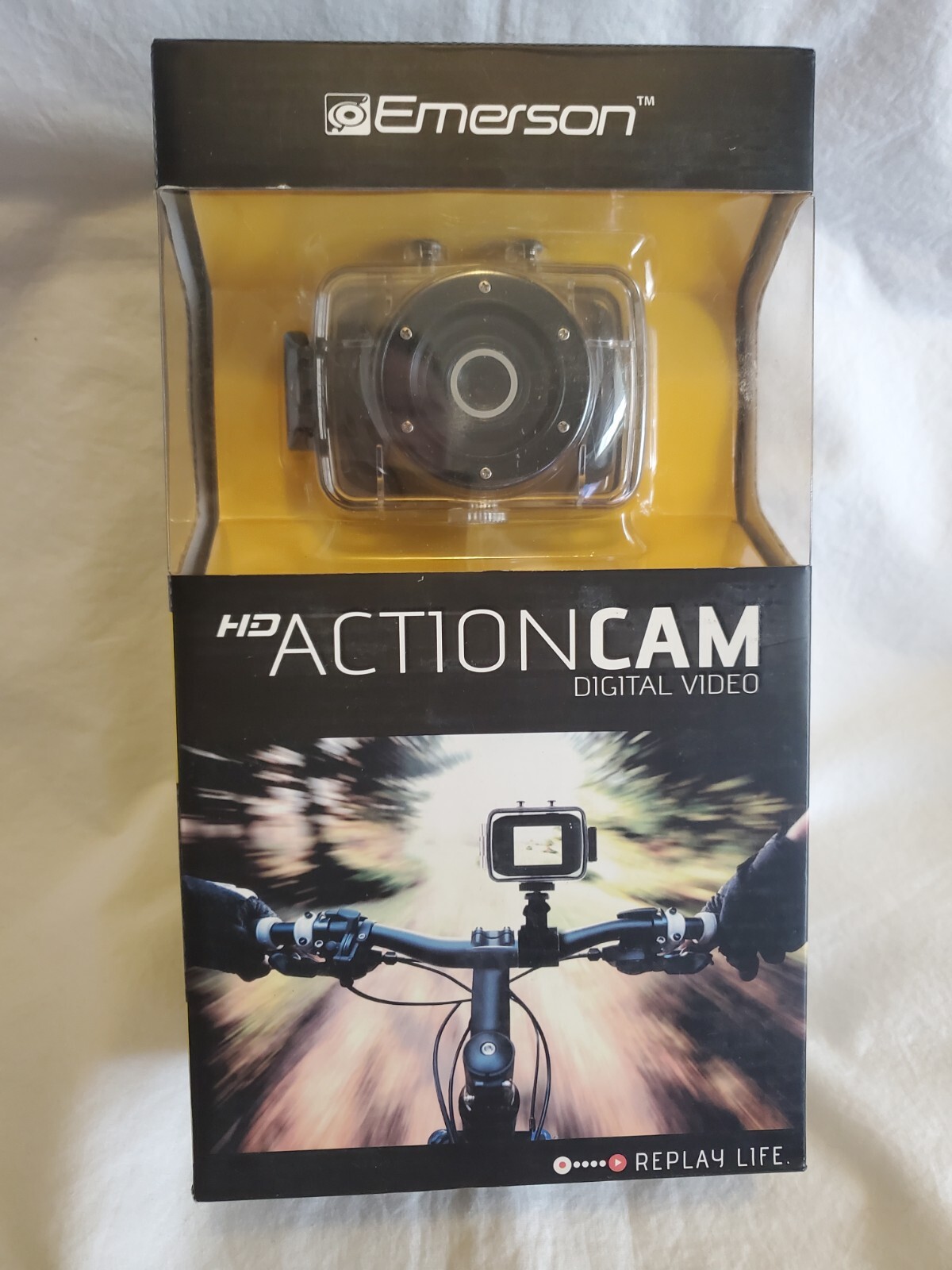 Emerson EVC355WG Action Cam Digital Camera 720p HD Video Waterproof ...
