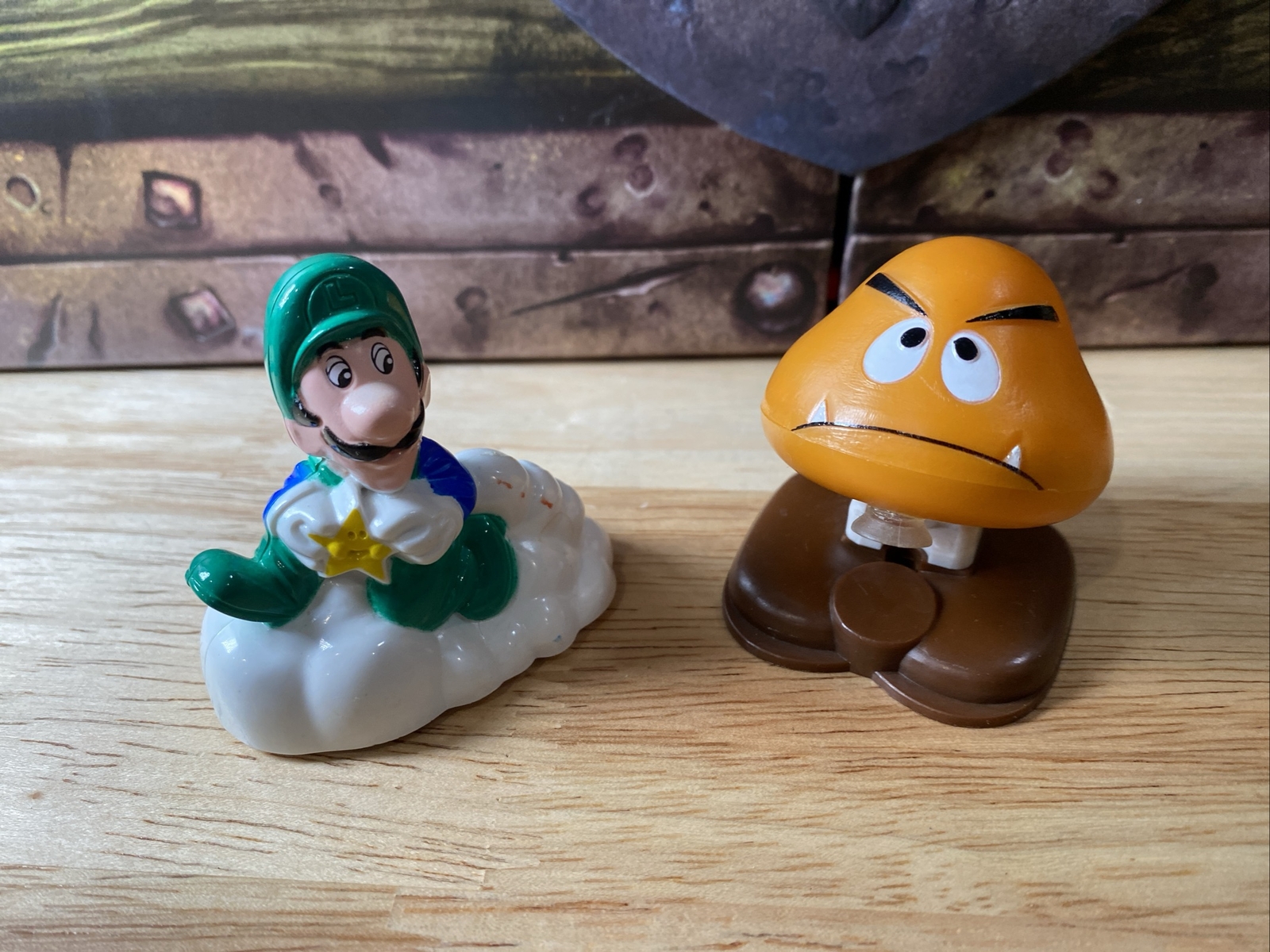 Luigi & Goomba Nintendo Super Mario 3 McDonald's Happy Meal Toy Vintage ...