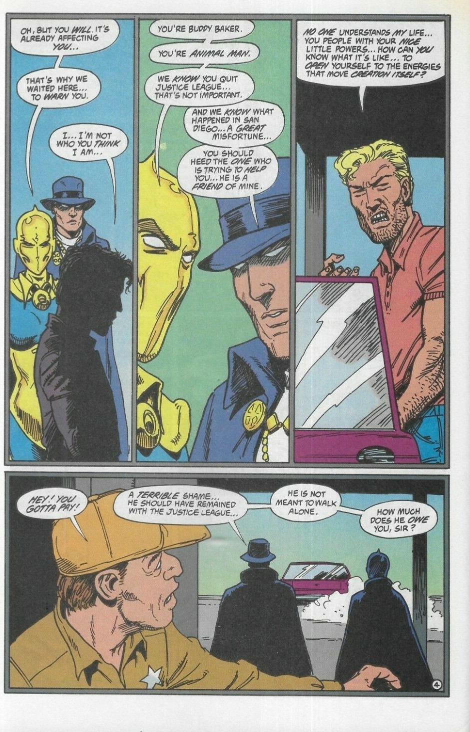 Animal Man Comic 40 Copper Age First Print 1991 Tom Veitch Steve Dillon ...