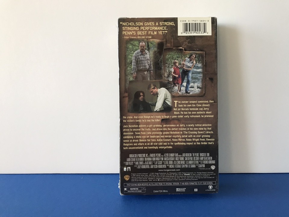 The Pledge (VHS, 2001) Jack Nicholson | eBay