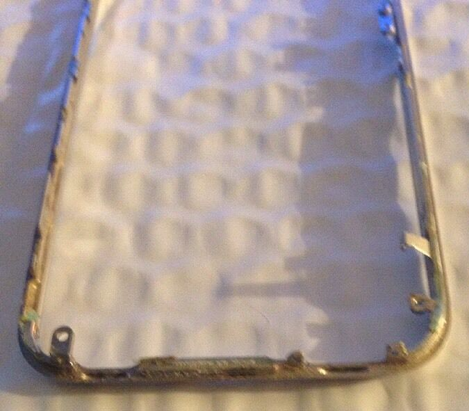 Apple iPhone 3G 3GS Chrome Mid Frame Middle Bezel Chrome Frame | eBay