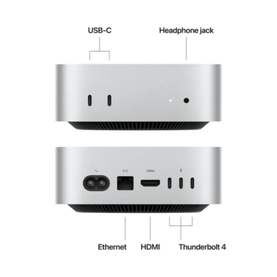 Apple Mac Mini Desktop M4 Chip 16GB Memory 256 SSD Silver Apple Mac Mini Desktop M4 Chip 16GB Memory 256 SSD Silver