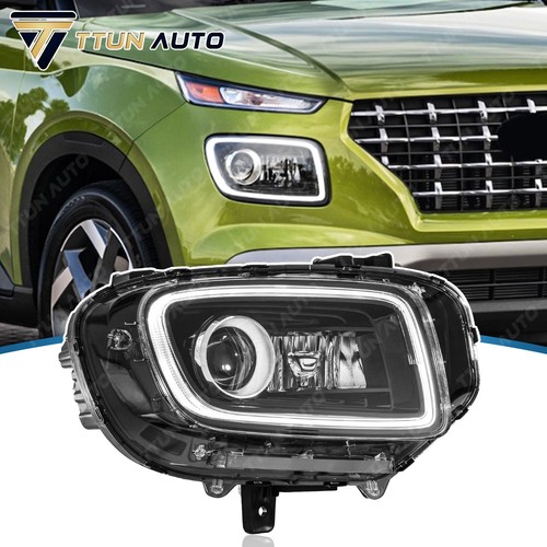 Halogen Headlight Headlamp For 2020-2025 Hyundai Venue Passenger Side W ...
