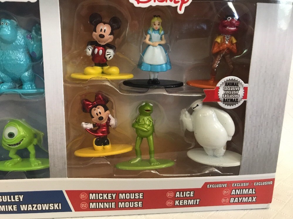 Disney Pixar Nano Metalfigs 10 Pack Exclusives JADA TOYS 100% Die-Cast ...