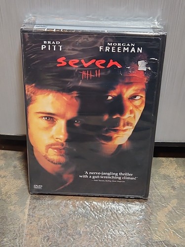 Seven (DVD, 1995) Brad Putt, Morgan Freeman 794043698927| eBay