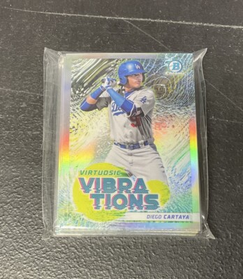 2022 Bowman Chrome Virtuosic Vibrations Complete 20 Card Set VV1-VV20 ...